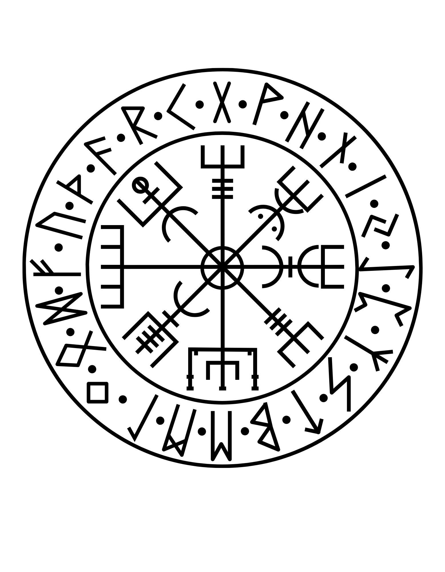 Rune Digital Design, Png File, Svg File, and Jpg File, Sublimate ...