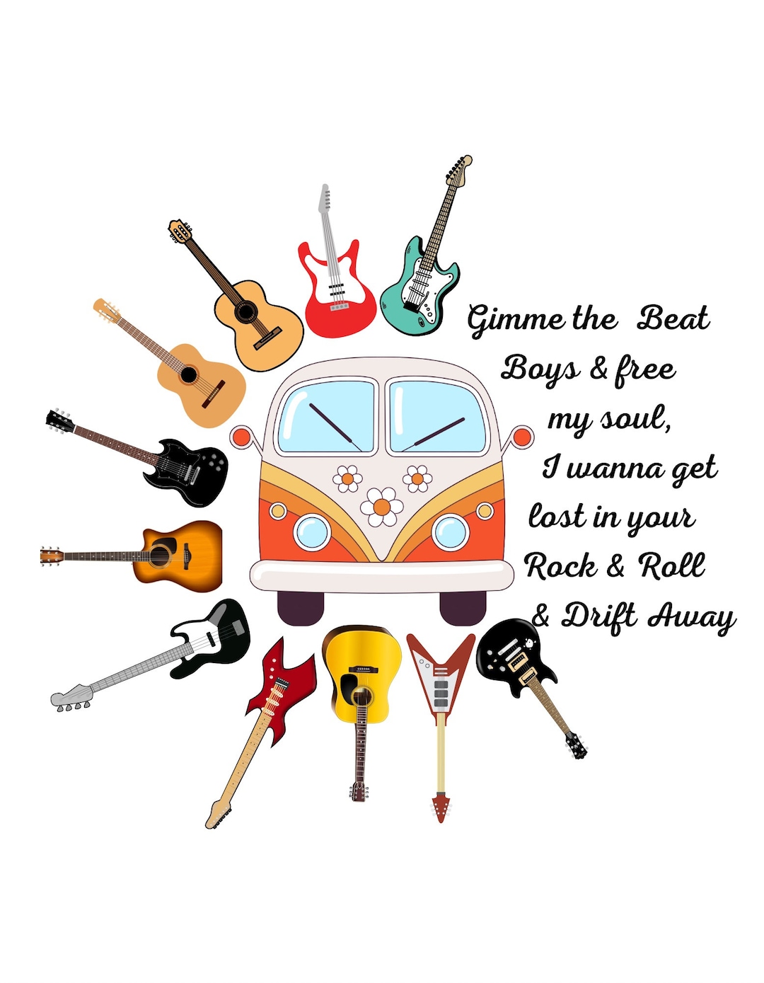 Give Me the Beat Digital Design, Png File, Svg File, and Jpg File ...