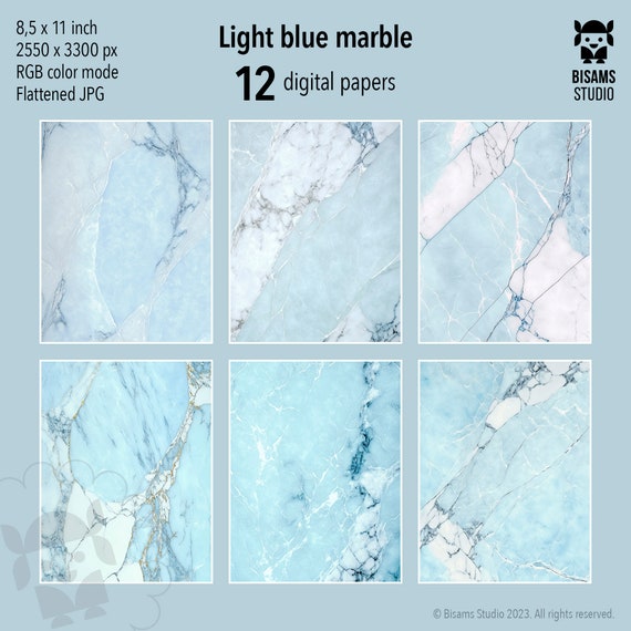 Light Blue Marble Stone