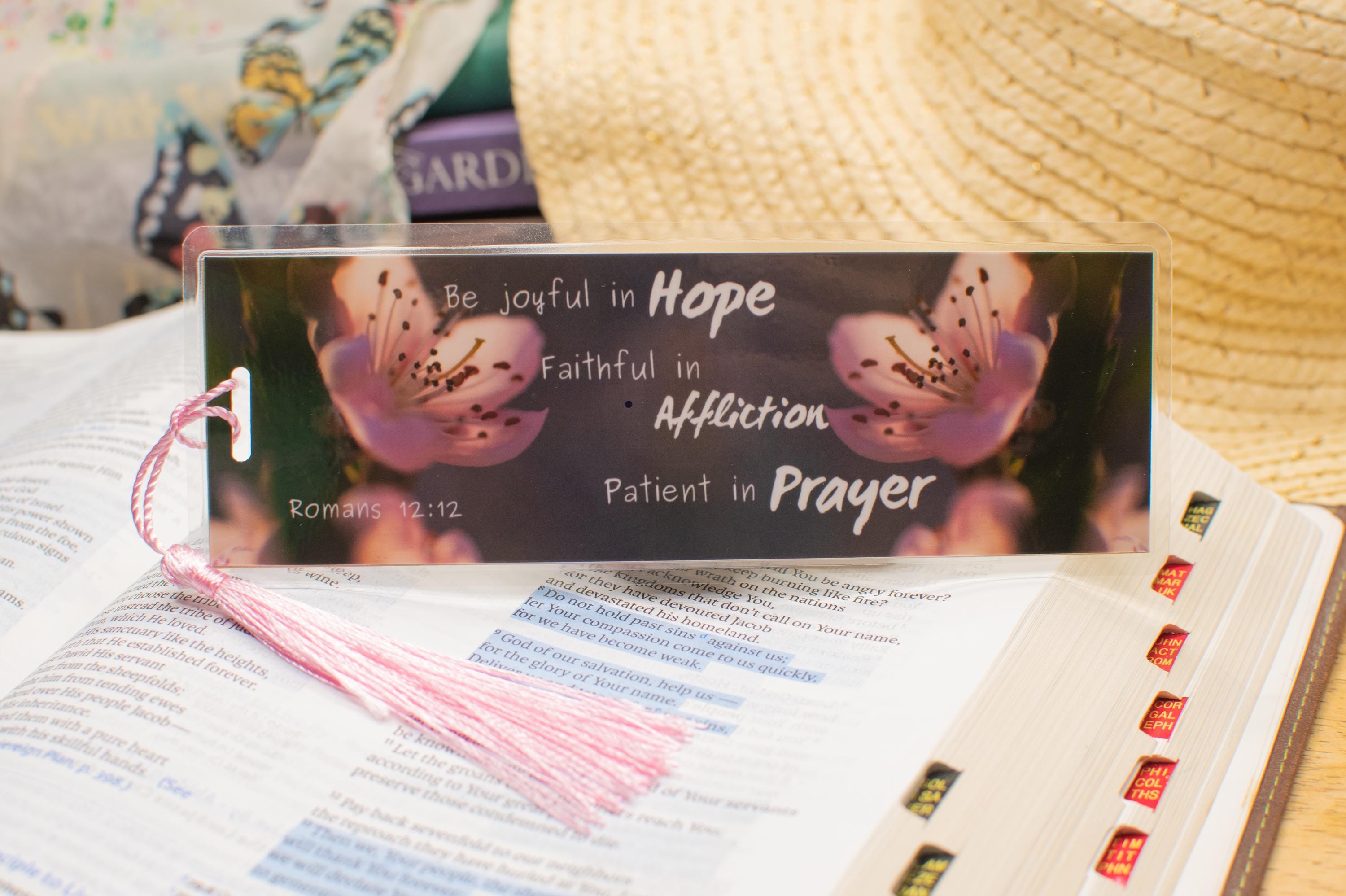 Bible Bookmark, Christian Gifts for Book Lovers, Book Accessories for ...