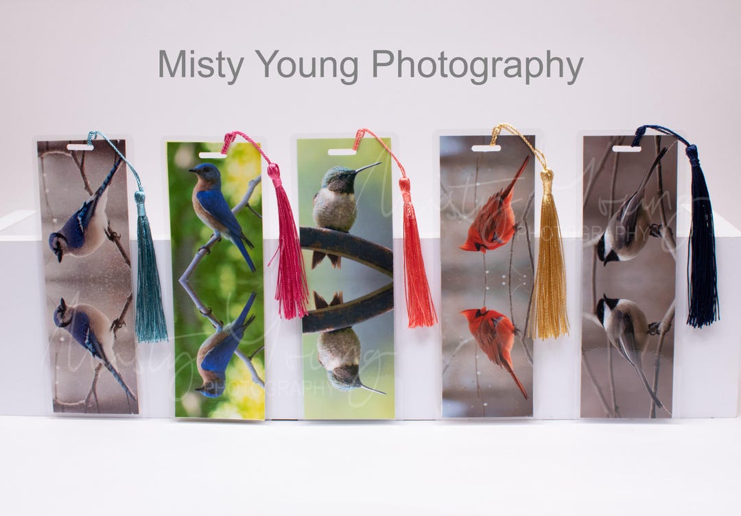 Bird Bookmarks Set of 14, Bookmarks, Bird Bookmark, Birdwatching ...