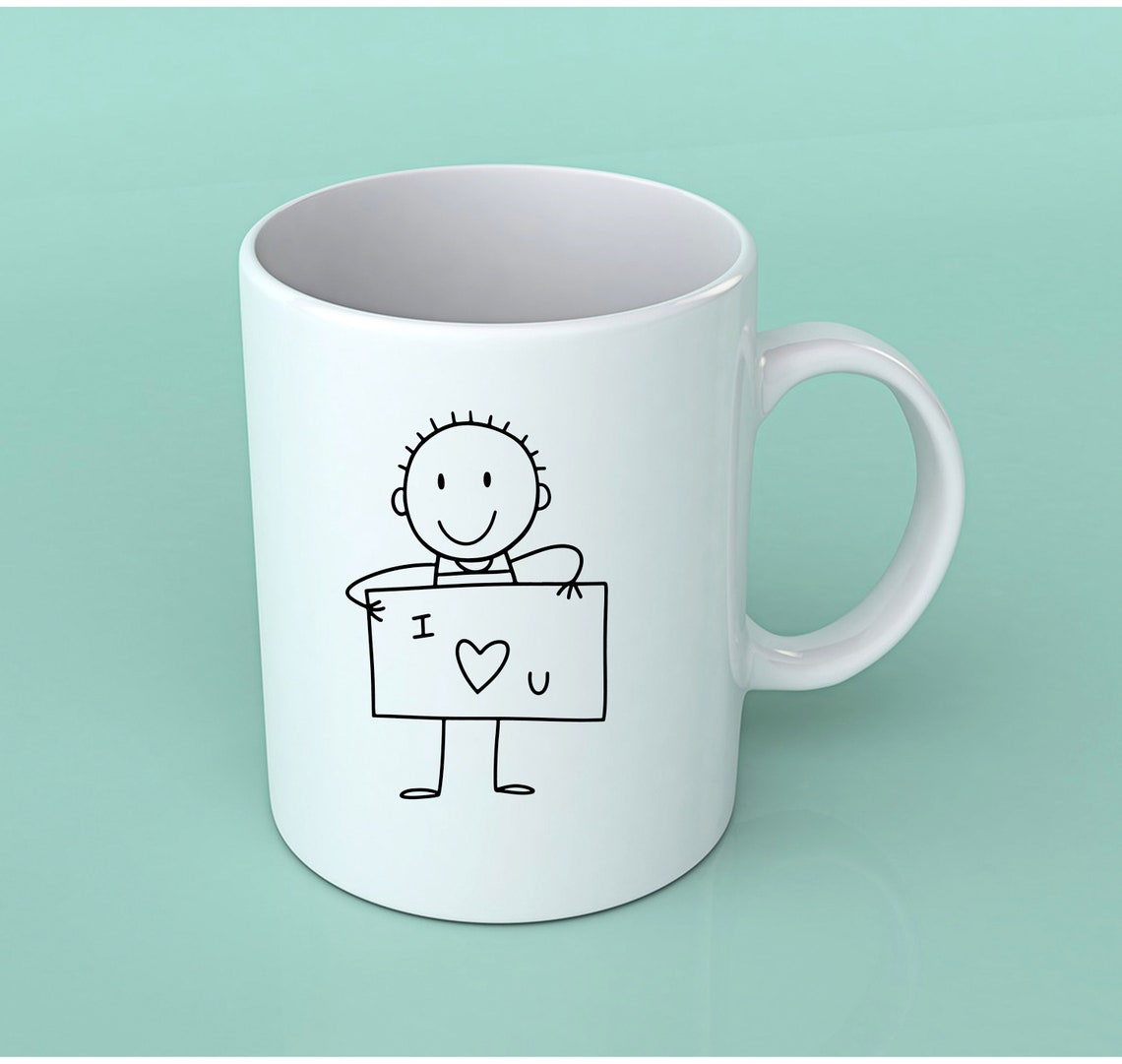 Strichmännchen-Bundle-Svg, Strichmännchen-Clipart, Strichmännchen ...