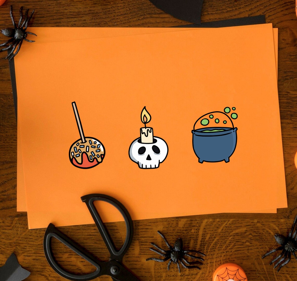 Cute Halloween Clipart Bundle, Halloween Clipart, Kids Clipart Png ...