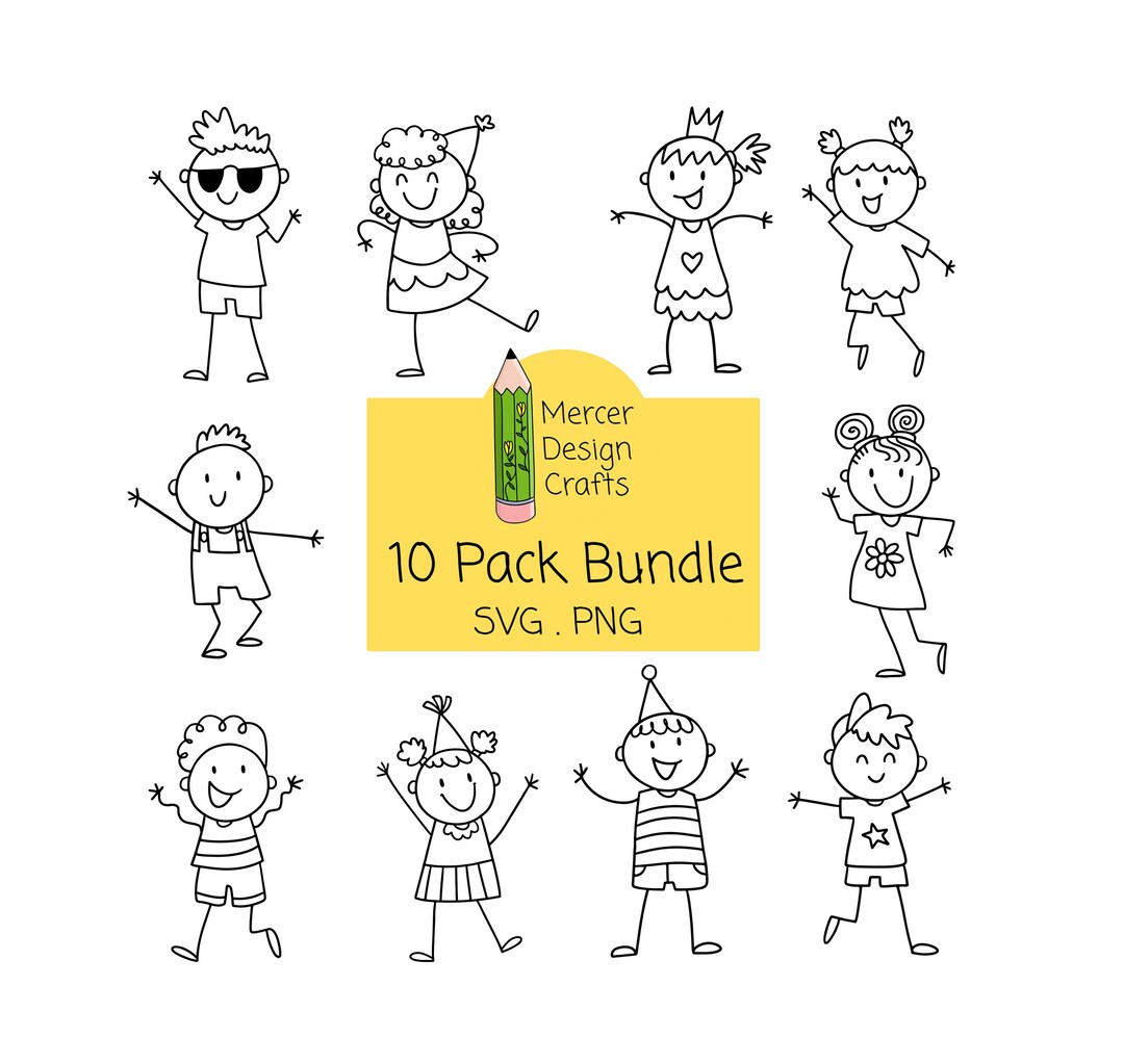 Stick Figures Svg, Stick People Svg, Party Decoration, Stick Figure ...
