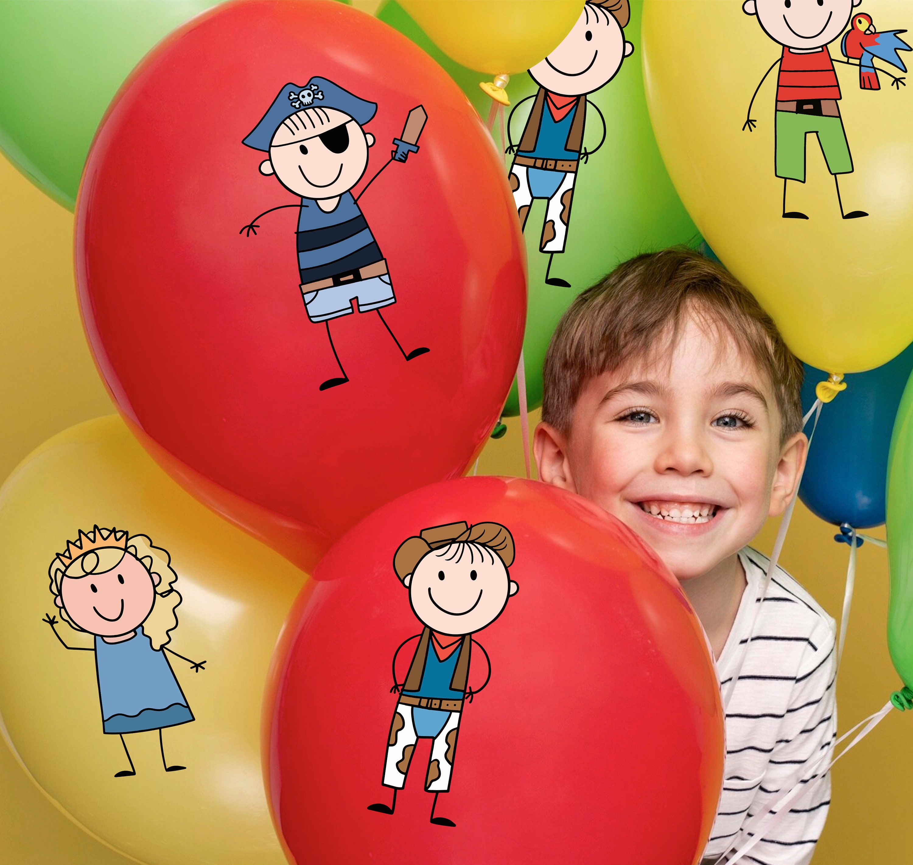 Stick Figure Clipart Bundle, Stick People Clipart, Stick Kids, Stick ...