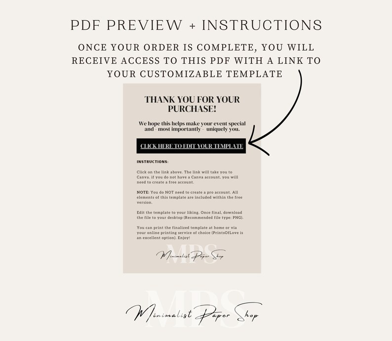 Chic Black and White Wedding Program Template Wedding Order of Events ...