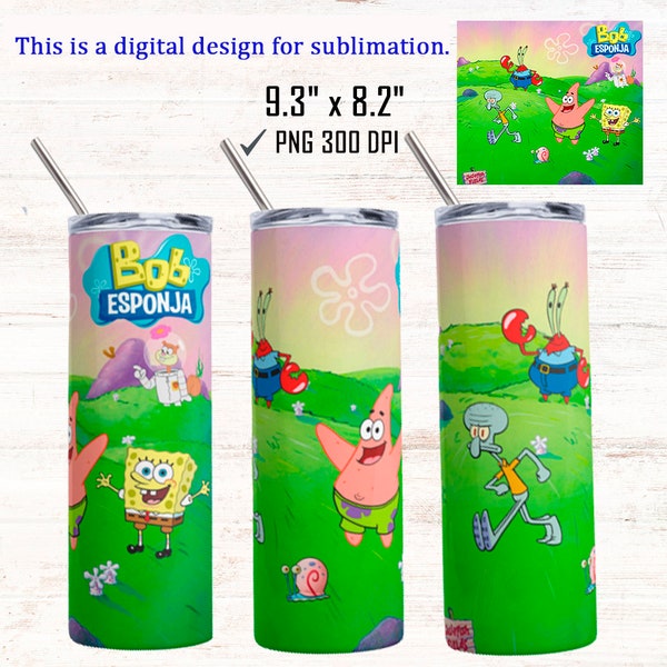 Spongebob Png Sublimation - Etsy