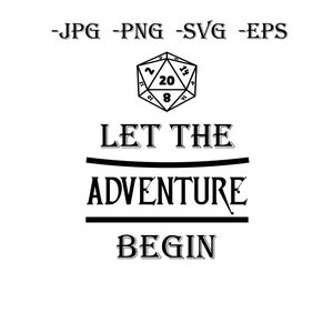 Roll for Initative SVG, Dungeons and Dragons Digital Art, Digital ...