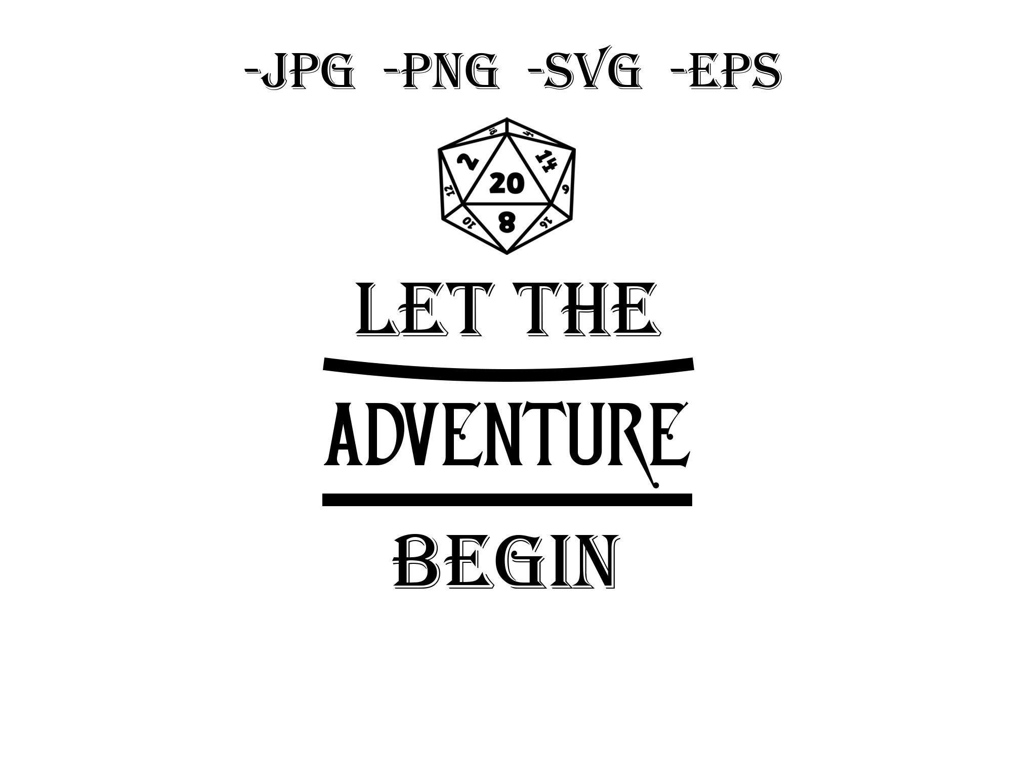 Roll for Initative SVG, Dungeons and Dragons Digital Art, Digital ...
