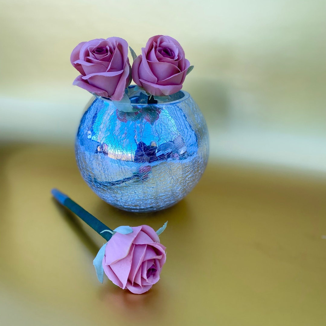 Pink Rose Pen Gift for Teacher Desk Pen Teacher Appreciation Gift Front ...