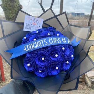 Phd Graduation Gift Graduation Bouquet Red Rose Bouquet Nurse ...