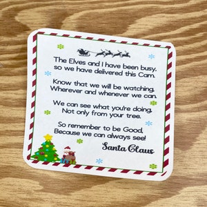 Santa Camera Gift Set for the Kid Santa Cam Christmas Gift Custom Santa ...