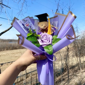 Kindergarten Graduation Bouquet Bear Graduation Gift for Kid Graduation ...