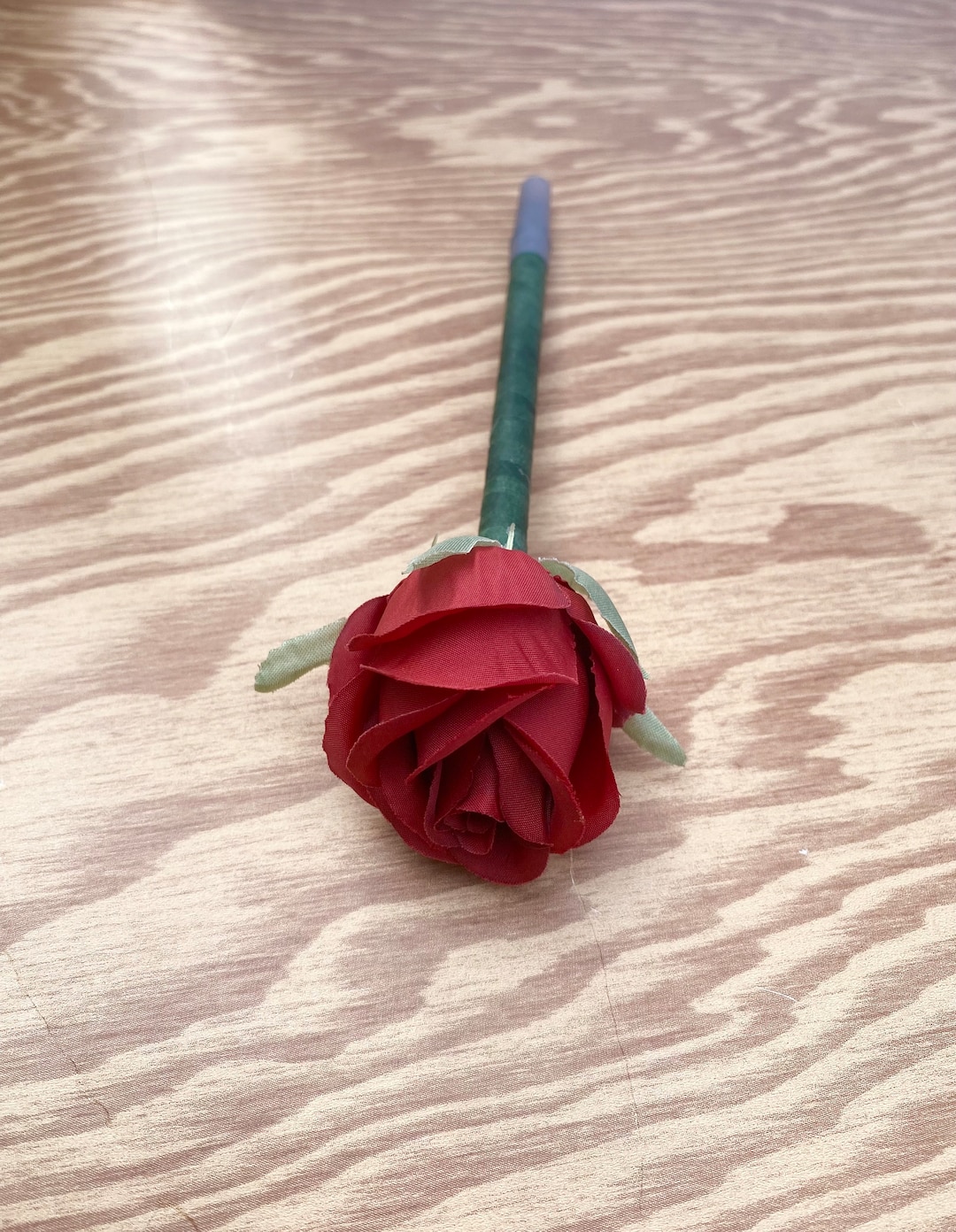 Red Rose Floral Pen Gift for Writer Handcraft Rose Pen Love Note Gift ...