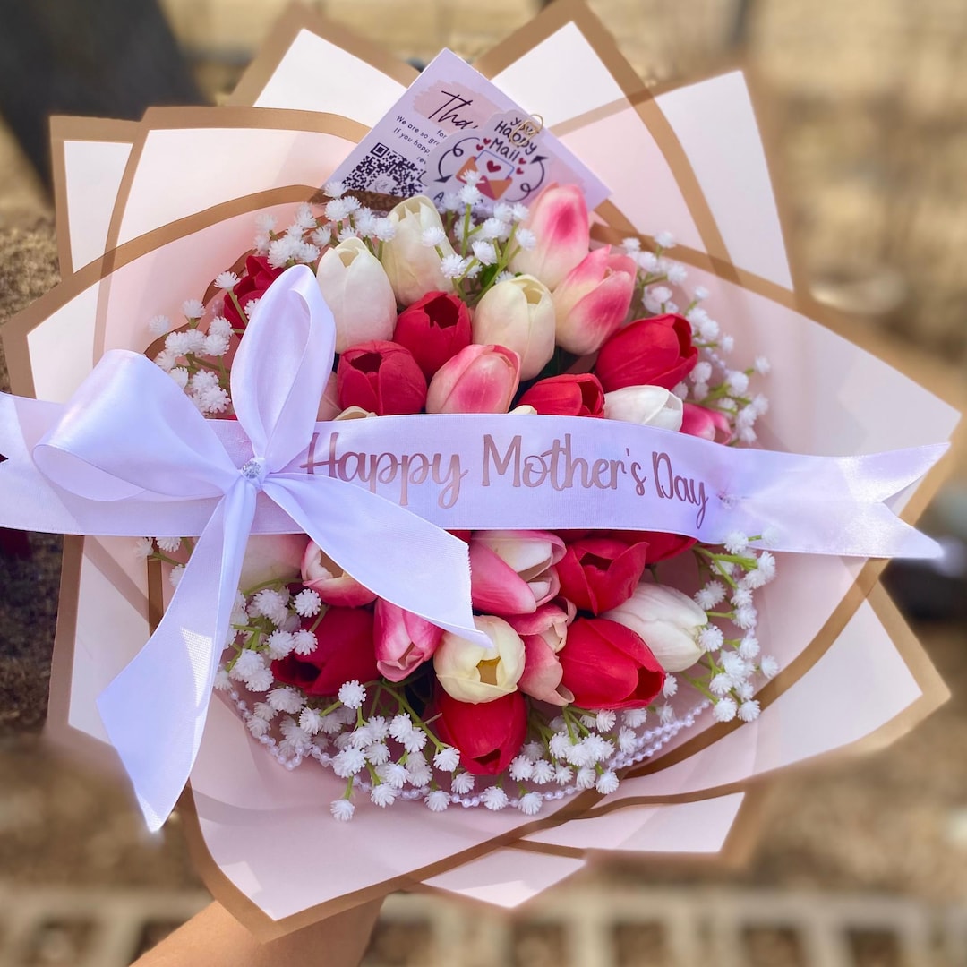 Personalize Mother Day Bouquet Gift Step Mom Birthday Bouquet Gift ...