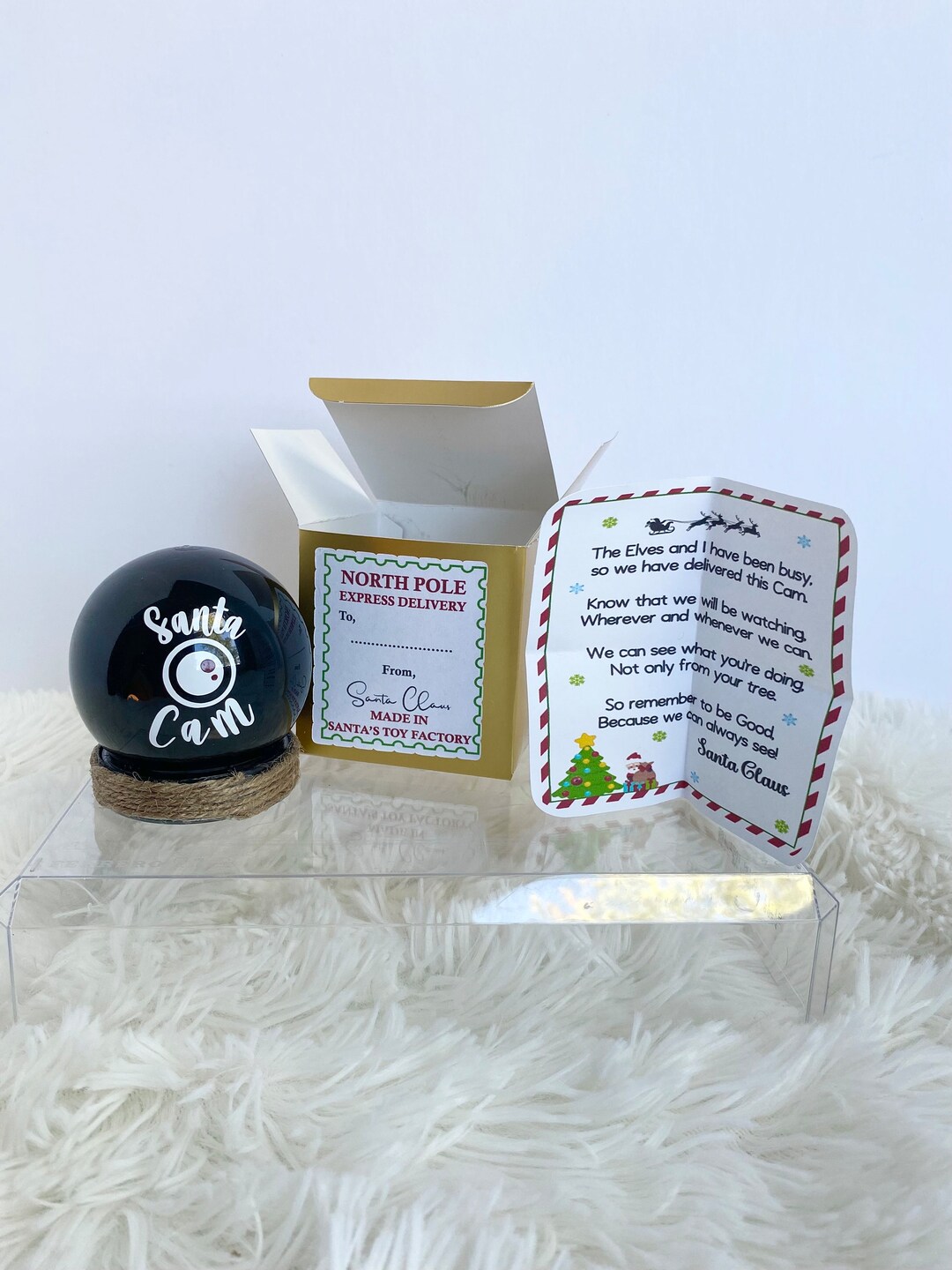 Santa Camera Gift Set for the Kid Santa Cam Christmas Gift Custom Santa ...