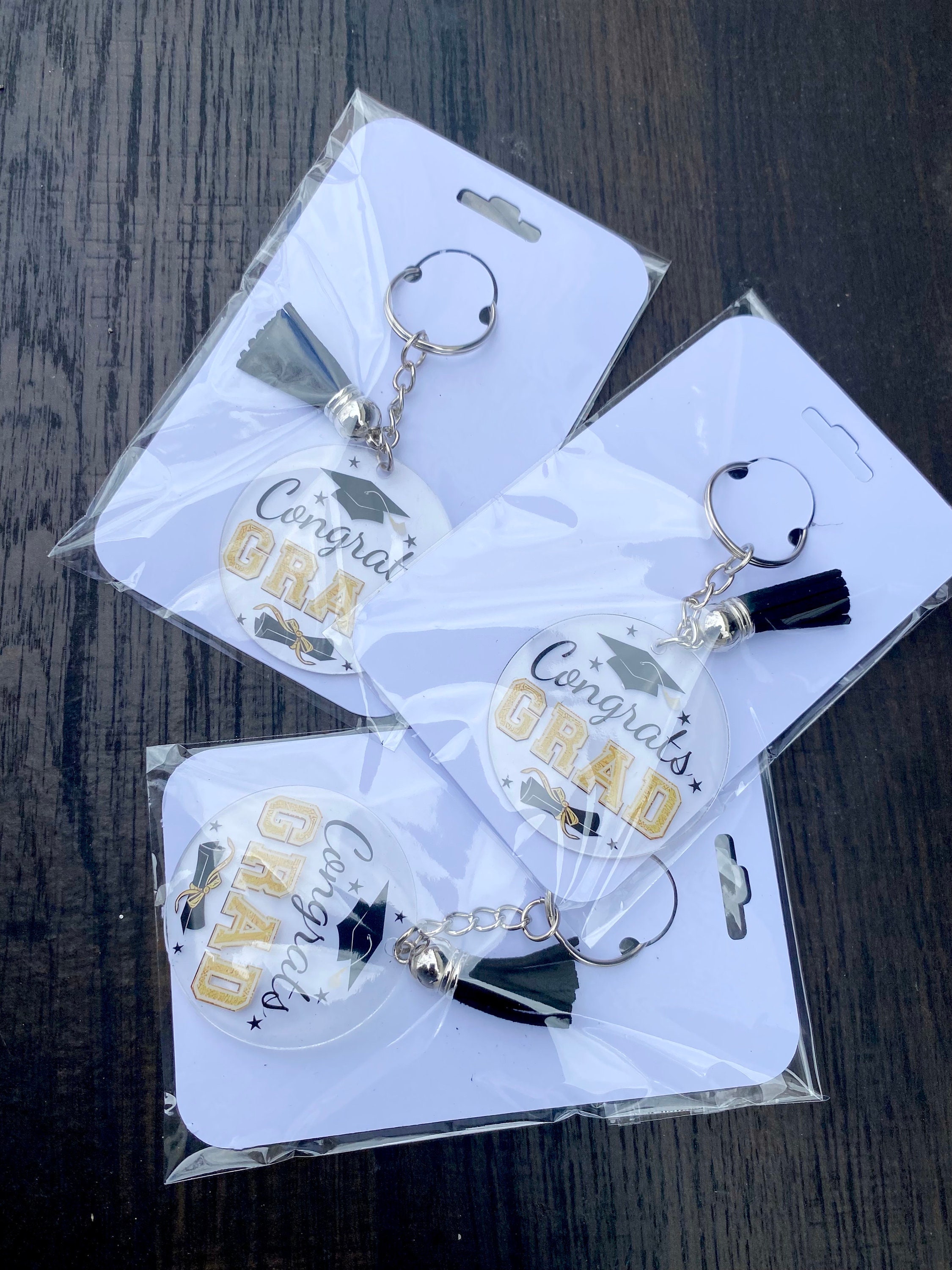 Graduation Keychain Congrats Grade Keychain Acrylic Graduation Keychain ...