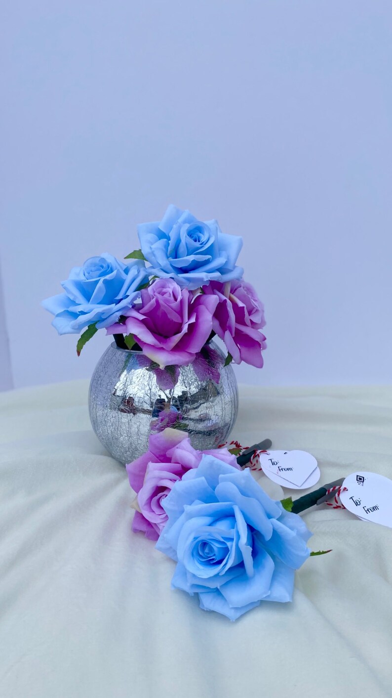 Blue Rose Pen Gift Intern Student Gift Teacher Gift for Intern ...