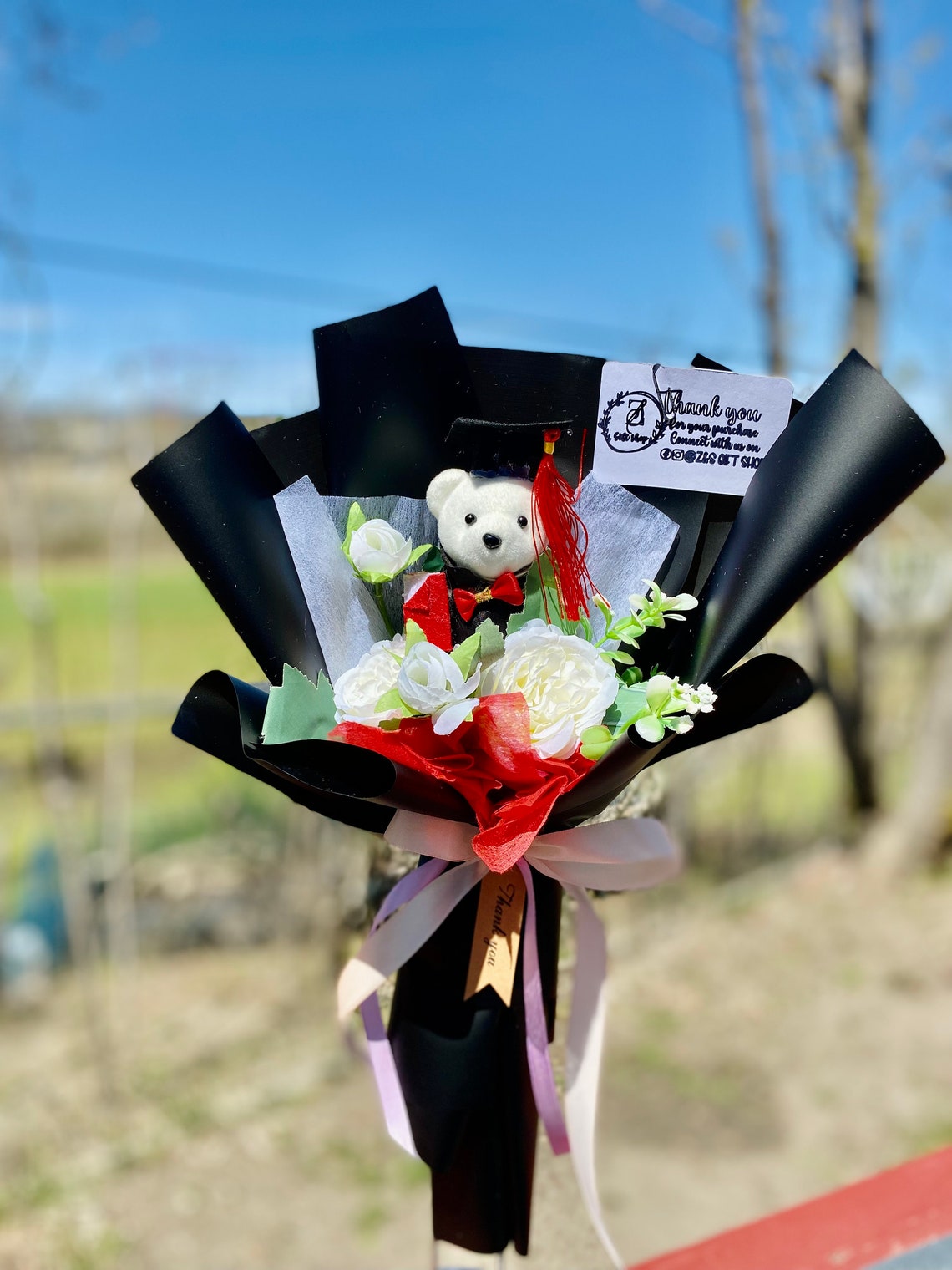 Teddy Bear Graduation Bouquet Gift Plushie Bouquet Graduation - Etsy