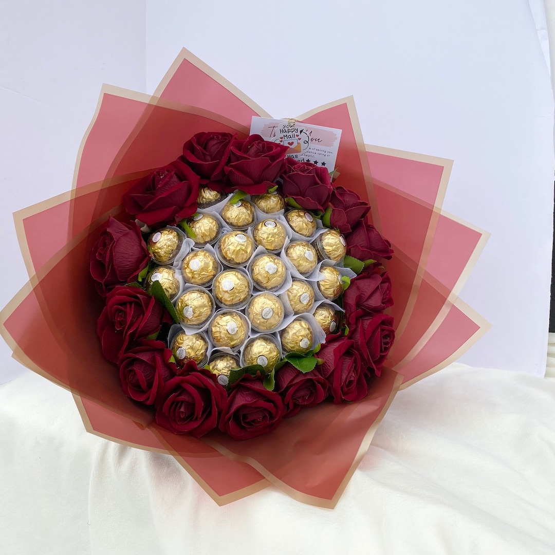 Girlfriend Valentine Rose Bouquet Red Rose Valentine Bouquet Gift ...