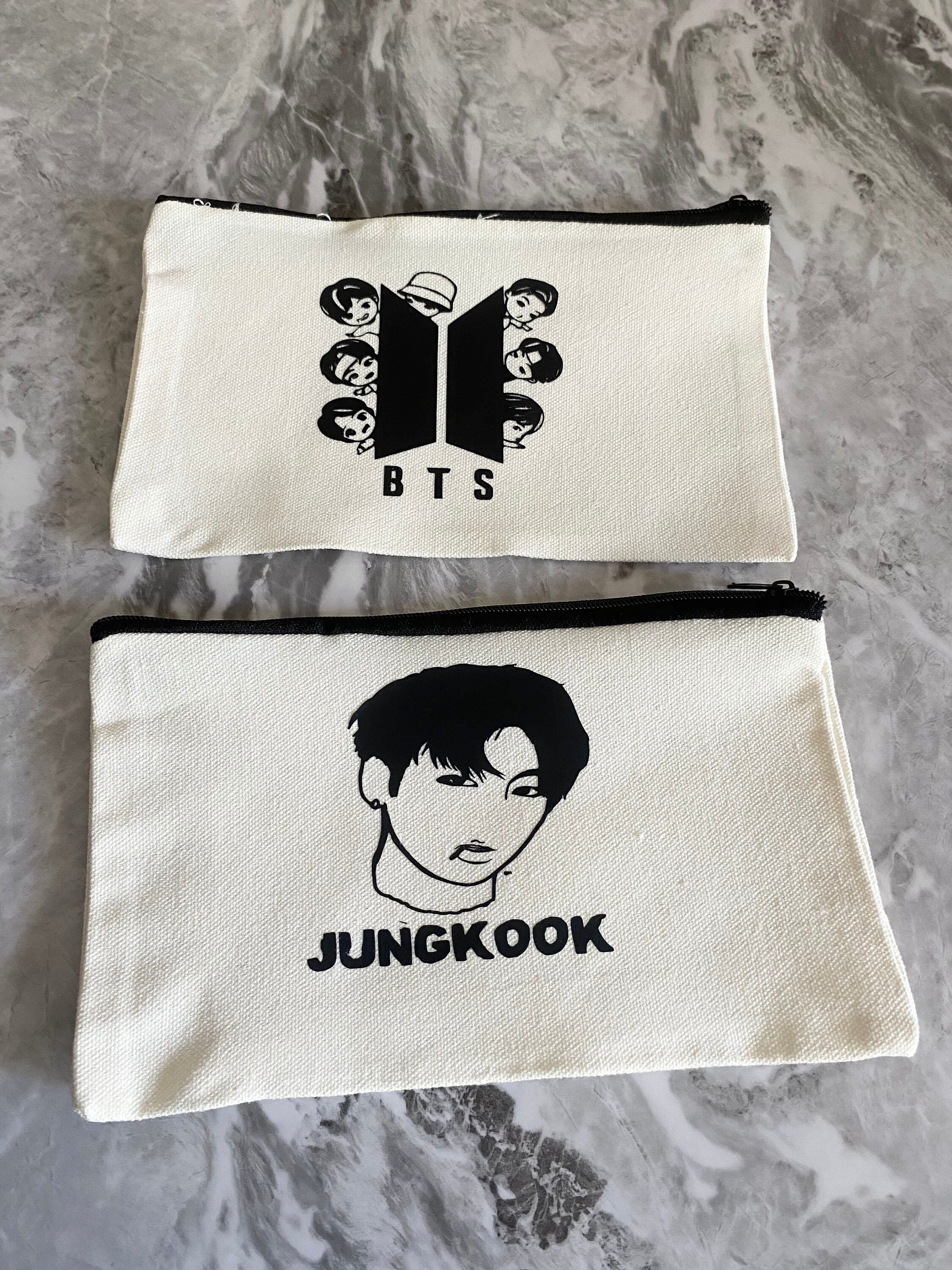 BTS K-pop Pencil Case BTS Lover Gift BTS Fan Army Gift Canva - Etsy