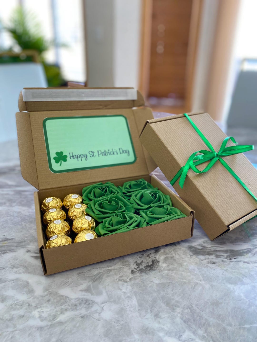 Personalize St. Patrick Day Chocolate Gift Shamrock Couple Gift Irish ...