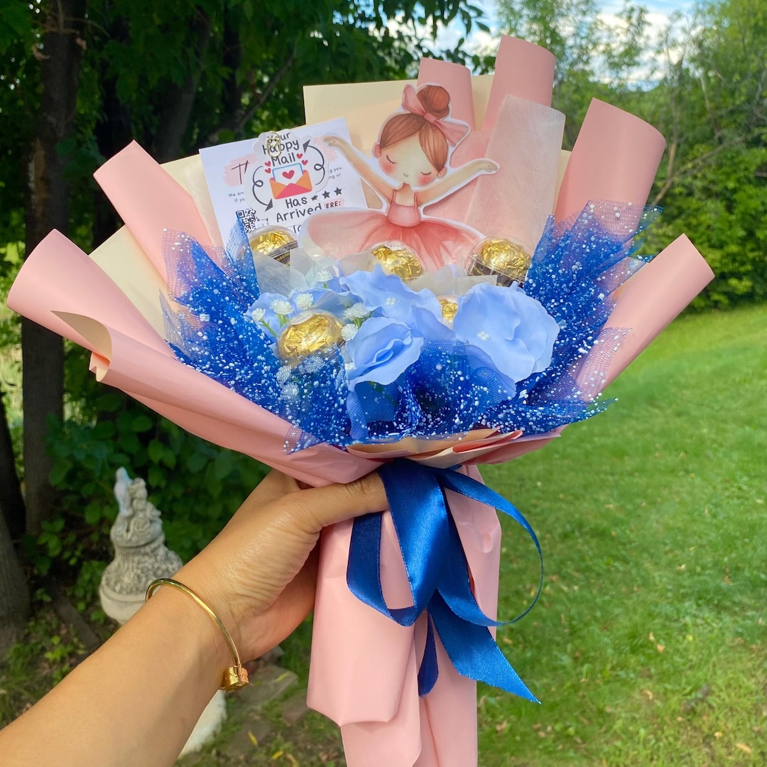 Ballerina Candy Bouquet: Ballet Dance Recital Gift - Etsy