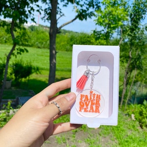 Love Faith Hope Bless Keychain Bless Keychain Hope Keychain Love ...