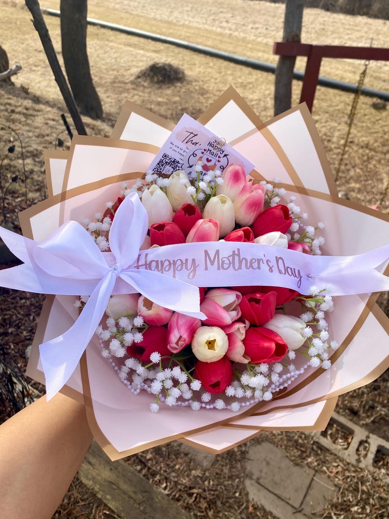 Personalize Mother Day Bouquet Gift Step Mom Birthday Bouquet Gift ...