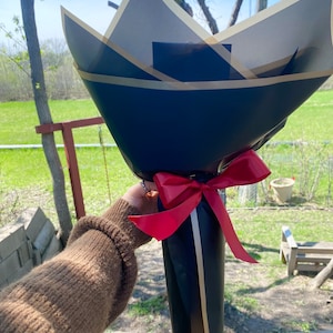 Red Rose Graduation Flower Bouquet Personalized Graduation Gift - Etsy