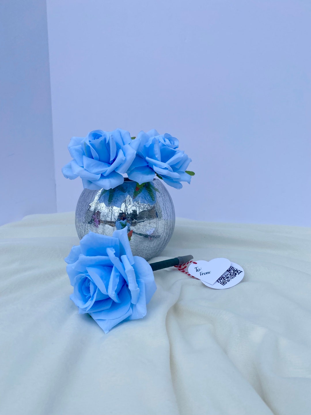 Blue Rose Pen Gift Intern Student Gift Teacher Gift for Intern ...