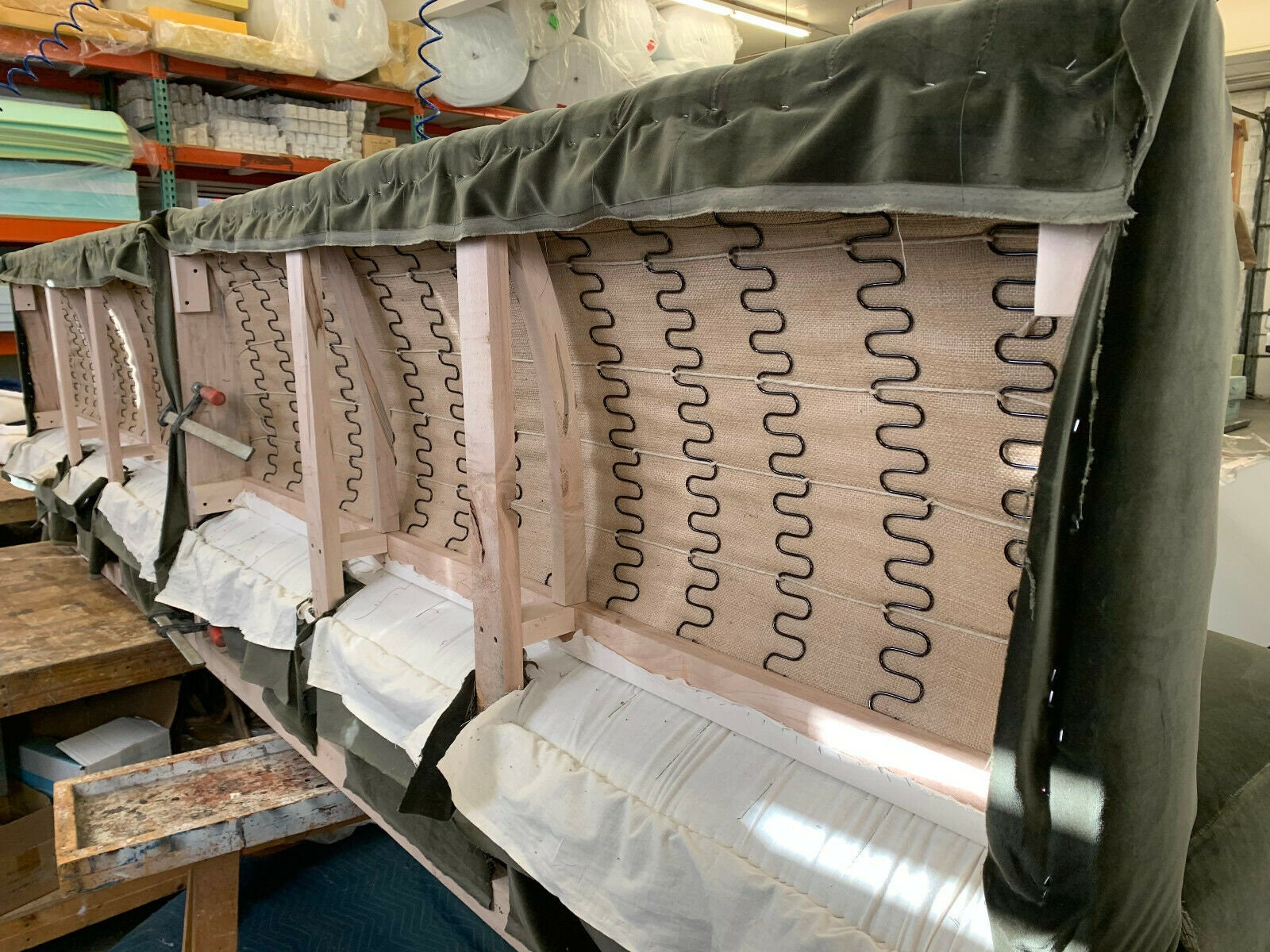 Zig Zag- Springs 9 Gauge 10 Feet, Plus Special Package for Upholstery ...