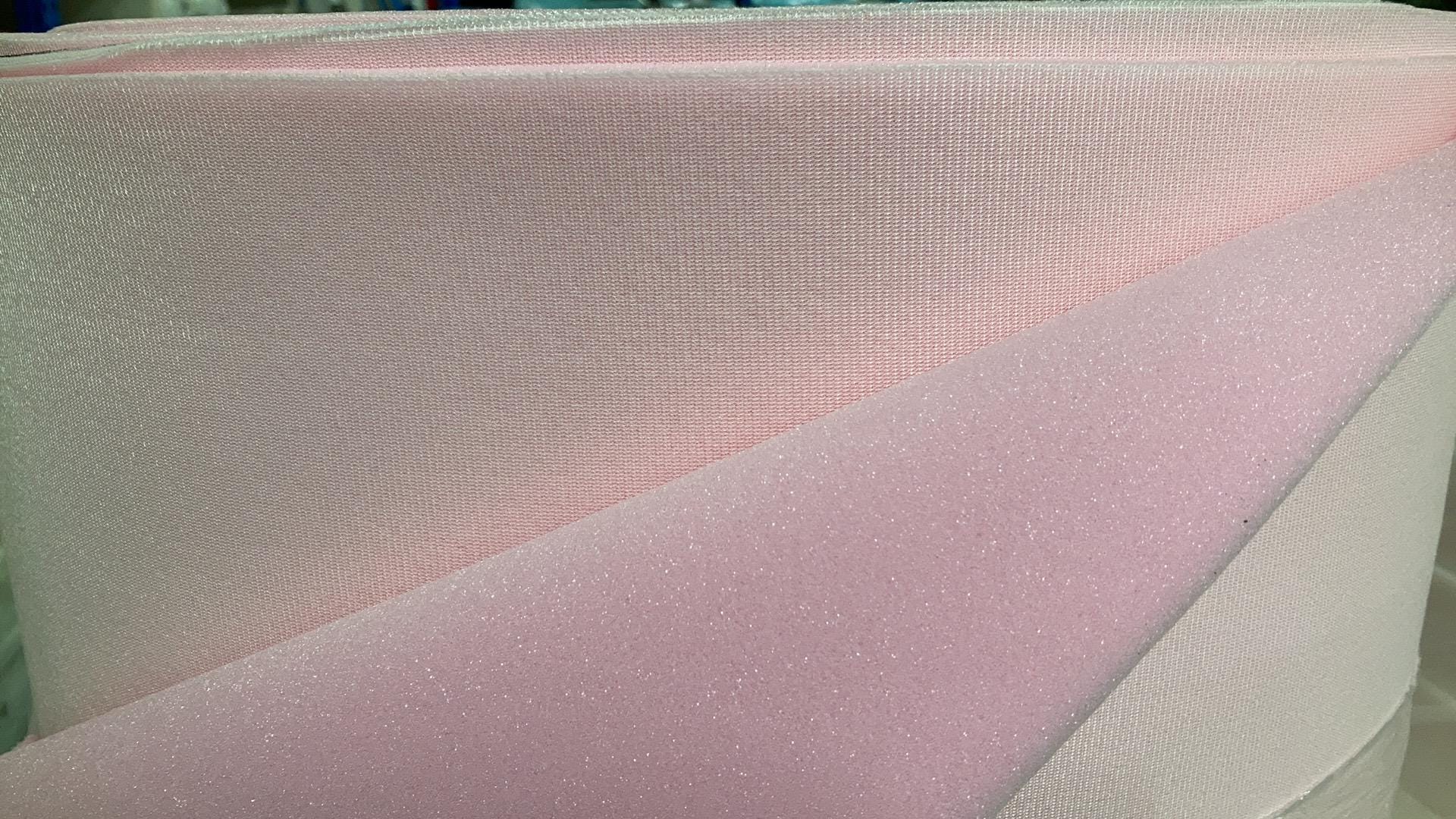 Sew Foam Upholstery Fabric Backed Pink Sew Foam 58" Wide 3/8" Thickness ...