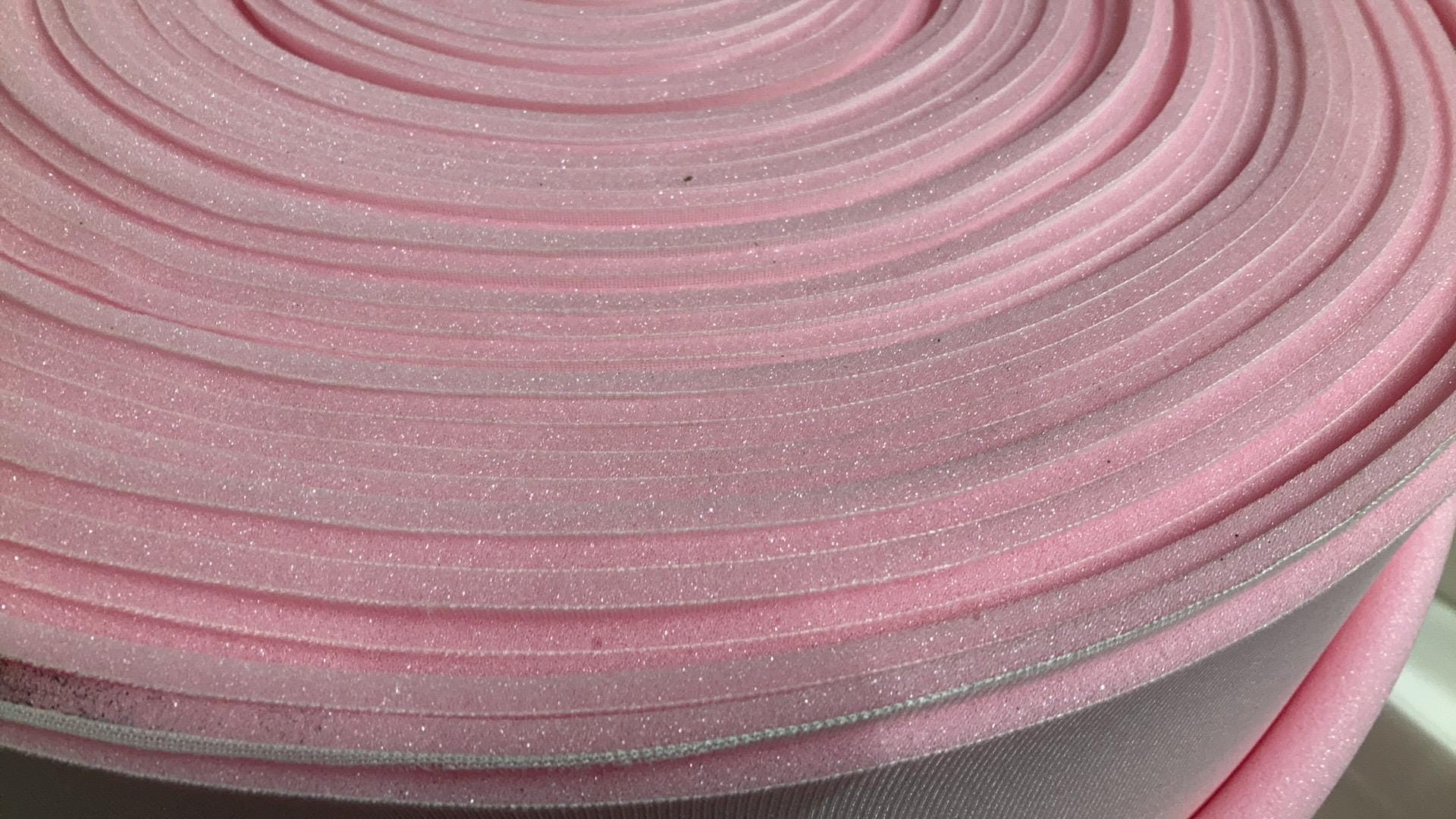 Sew Foam Upholstery Fabric Backed Pink Sew Foam 58" Wide 3/8" Thickness ...
