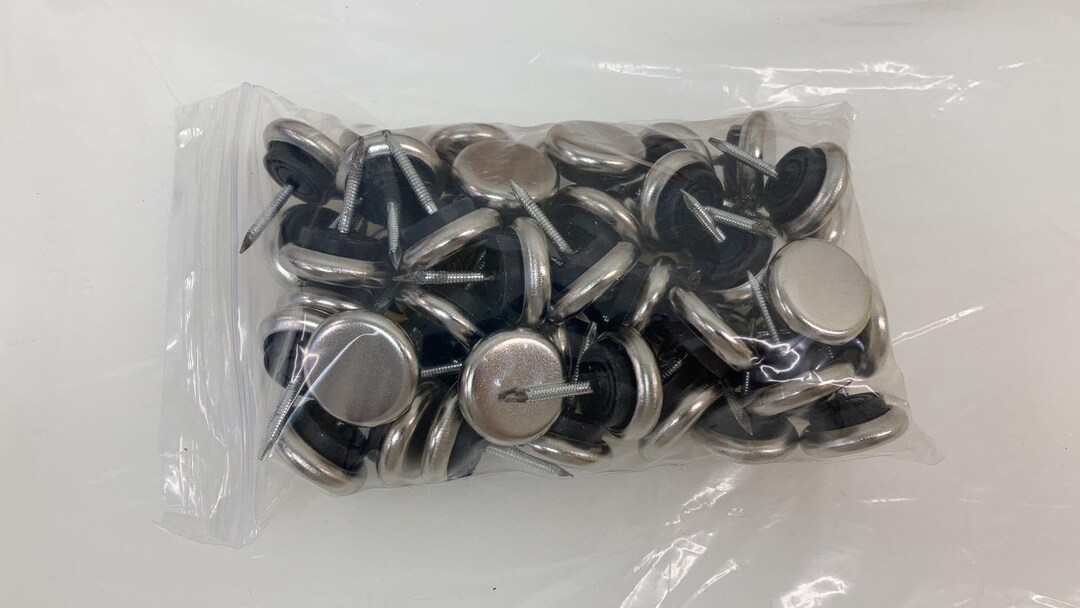 Metal Rubber Chair Glides Floor Protector 3/4″, 1" & 1-1/8" Diameter ...