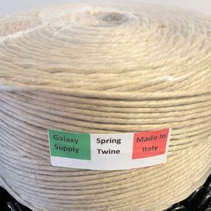 Upholstery Jute Spring Twine, Brown Color. Made in Italy - Etsy