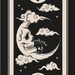 The Moon-tarot Card Art Print - Etsy