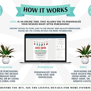 Winter Sock Drive Flyer Template, Sock Drive, Nonprofit Charity ...