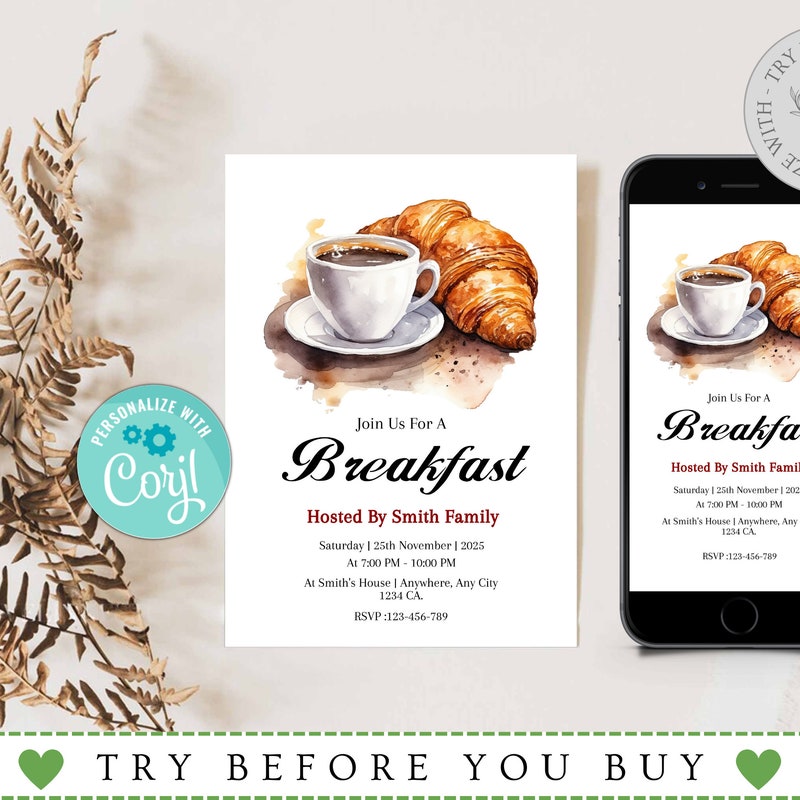 Farewell Breakfast Invitation - Etsy