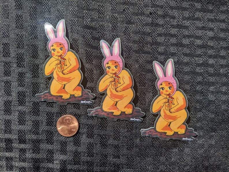 Sonny Angel Devouring His Son Creepycute Parody Die-cut Sticker - Etsy