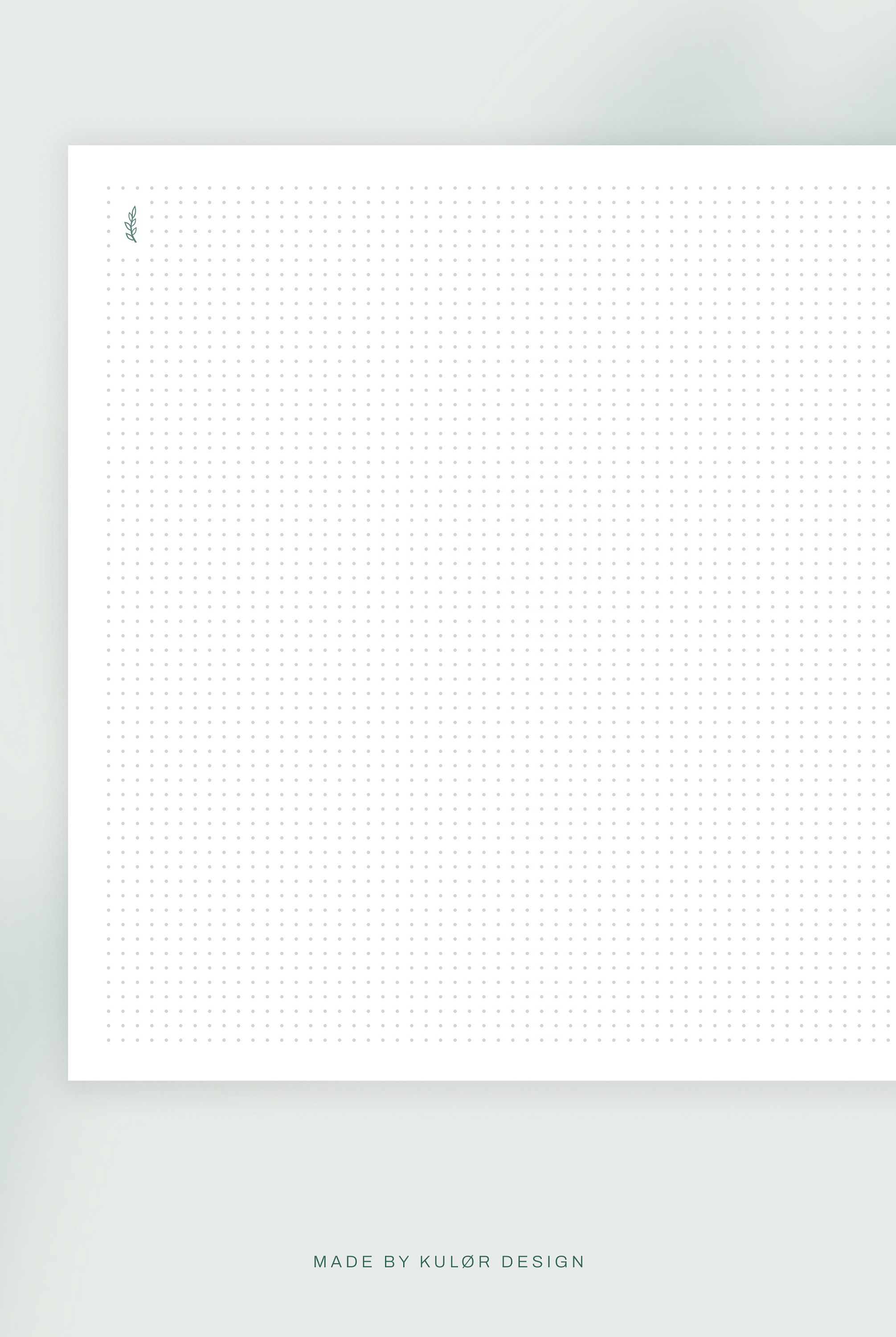 Dot Grid Printable A3/a4/letter, Instant Download PDF - Etsy