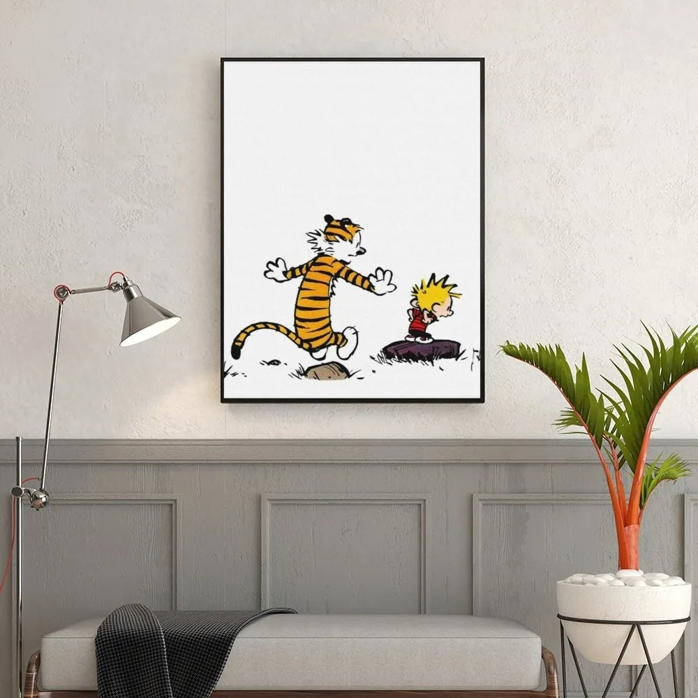 Cartoon Character Kids Room Decor Wall Art Canvas Painting Posters ...