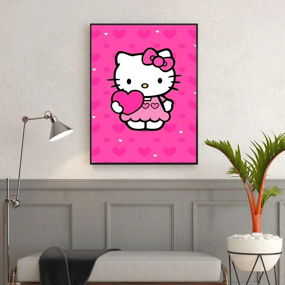 Cartoon Character Kids Room Decor Wall Art Canvas Painting Posters ...