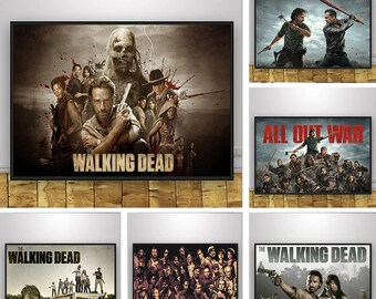 The Walking Dead Comic Poster - Etsy