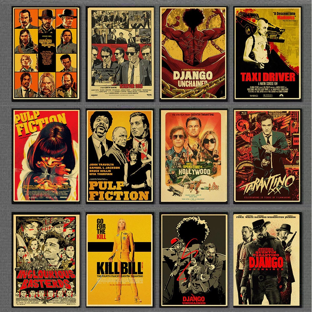 Quentin Tarantino Movie Posters