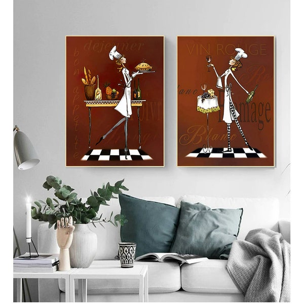 Chef Art - Etsy