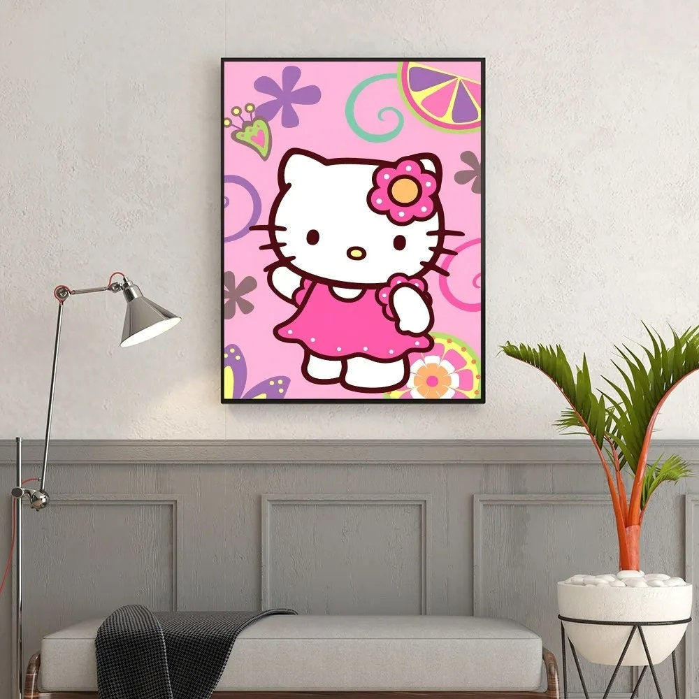 Cartoon Character Kids Room Decor Wall Art Canvas Painting Posters ...