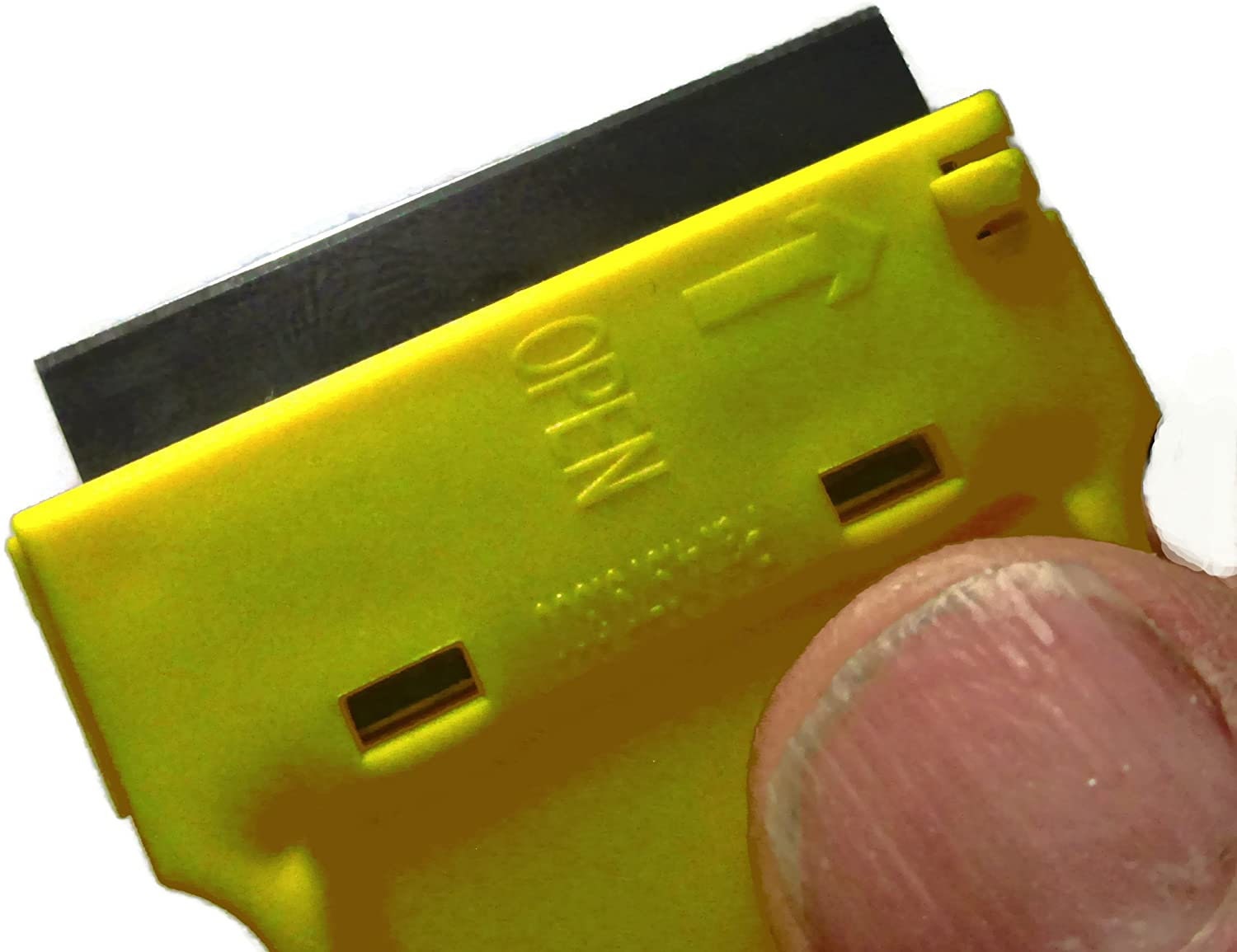 8 Mini Scrapers Original Mini Razor Scrapers: Pocket-sized Gunk, Debris ...