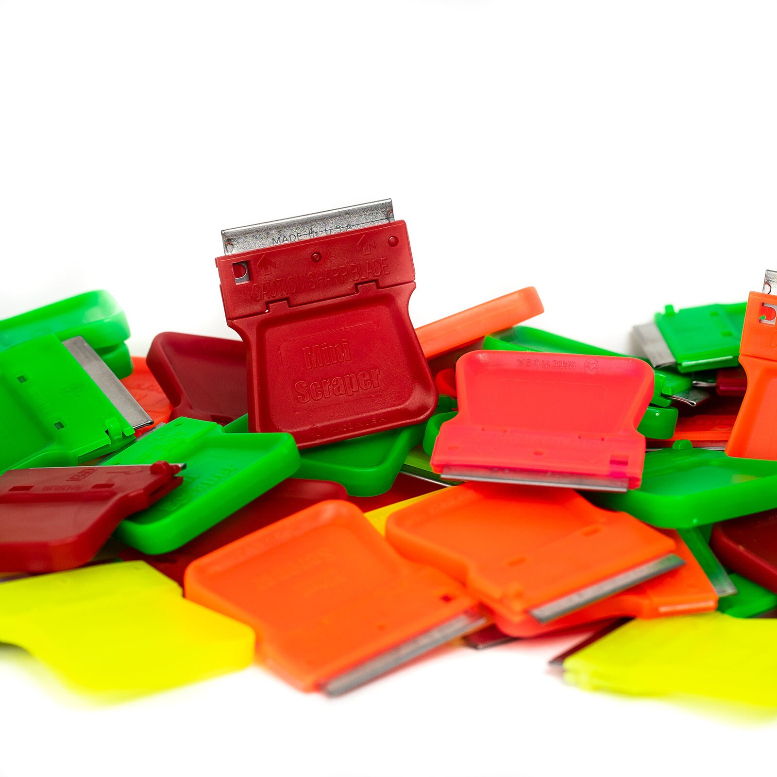 8 Mini Scrapers Original Mini Razor Scrapers: Pocket-sized Gunk, Debris ...