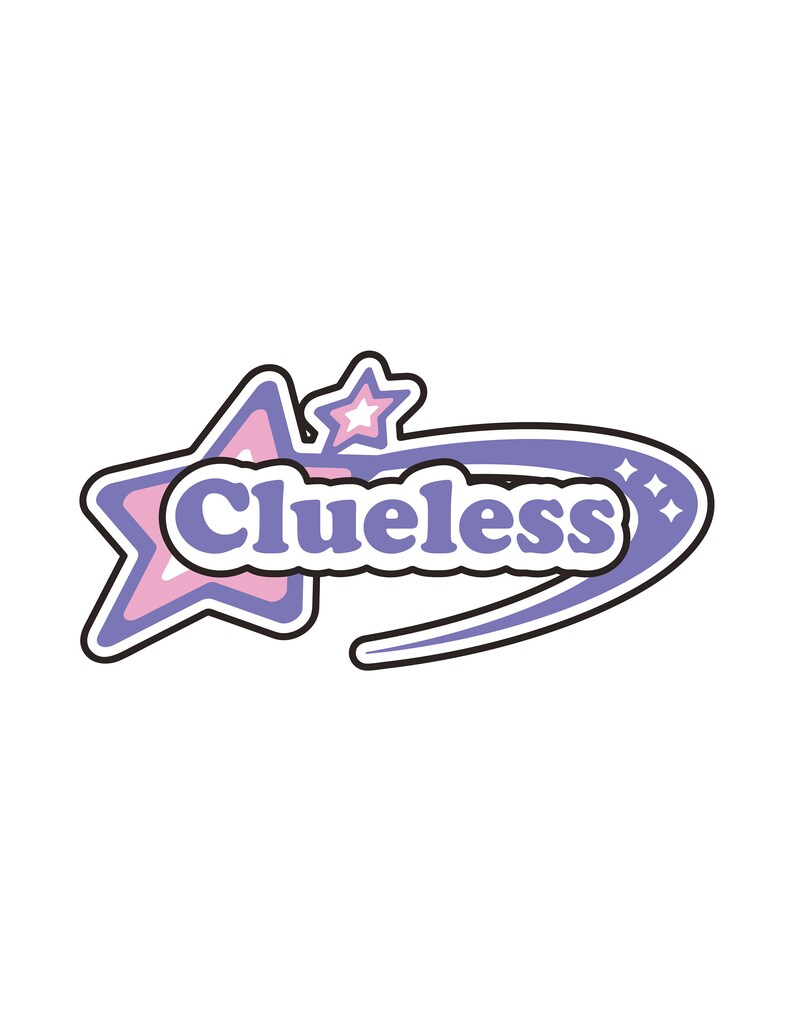 Clueless Png Clueless Svg - Etsy